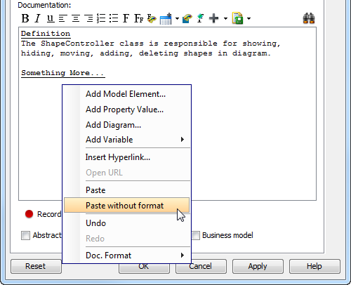 02 Paste Without Formatting Visual Paradigm Know How 11440 Hot 