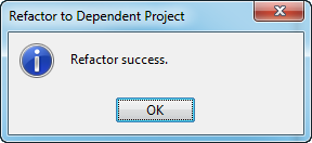 Confirming the refactoring is done - Visual Paradigm Know-how
