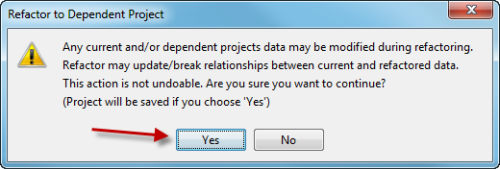 Confirm to start refactoring - Visual Paradigm Know-how