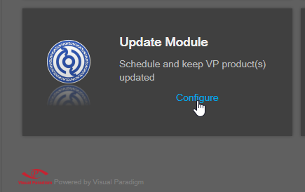 Configure Update Module - Visual Paradigm Know-how