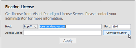 Setting up Floating License and License server - Visual Paradigm Know-how