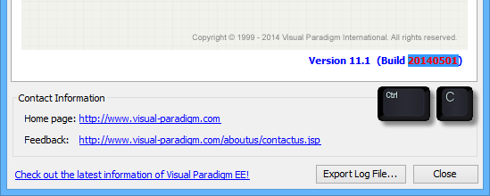 03-copy-build-num - Visual Paradigm Know-how